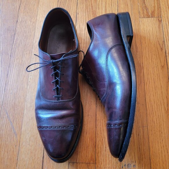 Allen Edmonds | Shoes | Allen Edmonds 3d Brown Dress Shoes Usa Wingtip ...